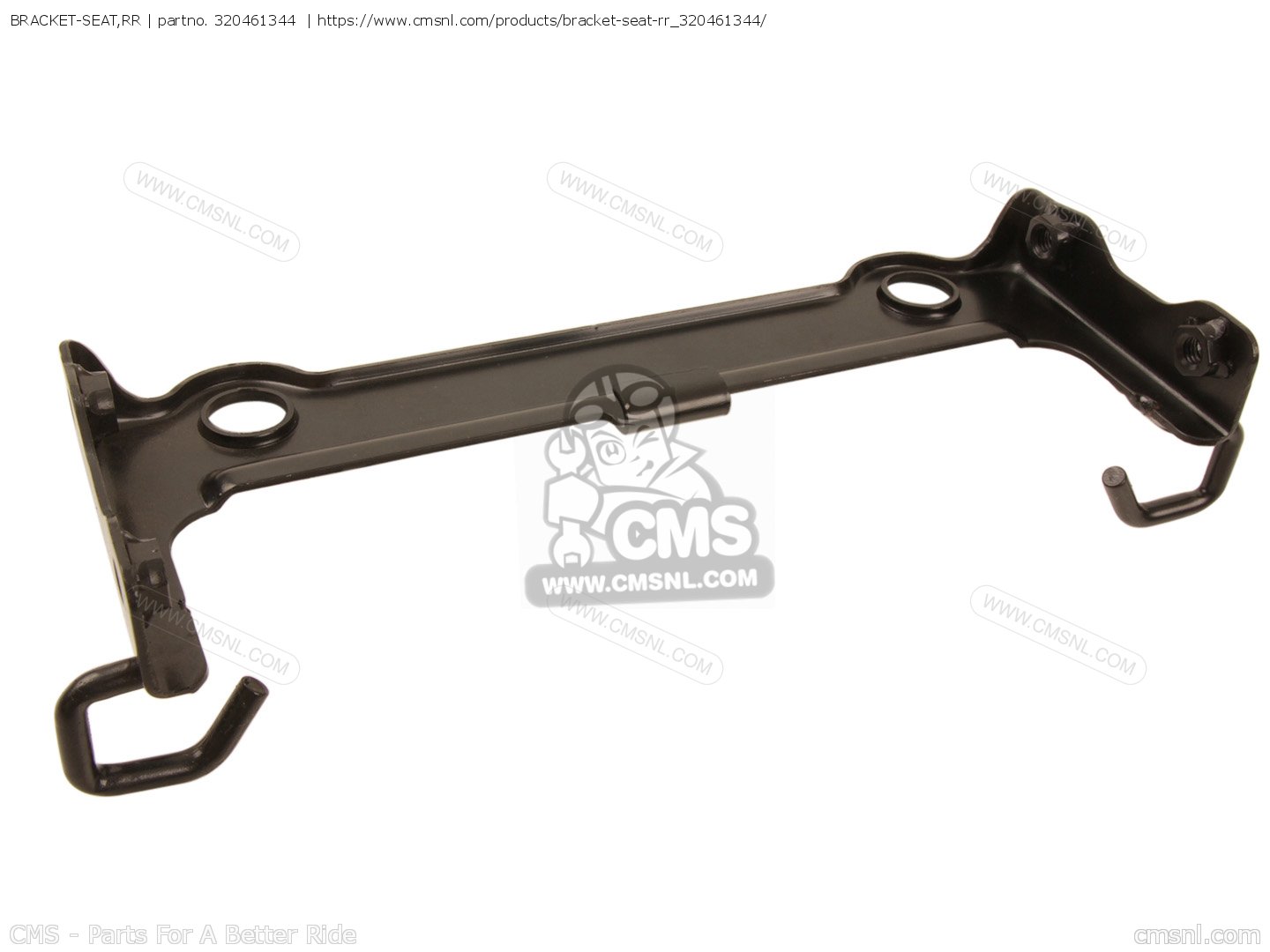 320461344: Bracket-seat,rr Kawasaki - buy the 32046-1344 at CMSNL