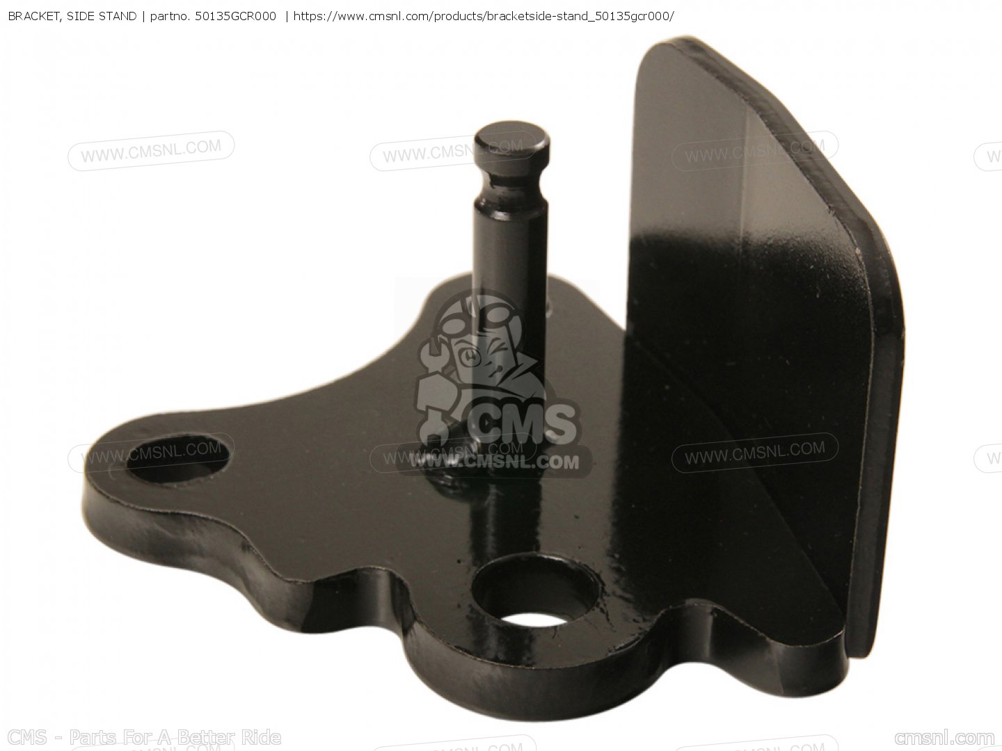50135GCR000: BRACKET, SIDE STAND Honda - buy the 50135-GCR-000 at CMSNL