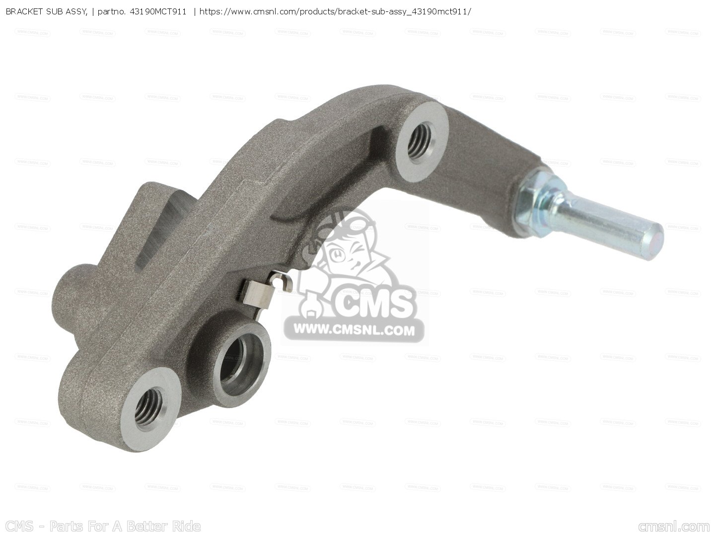 BRACKET SUB ASSY, for FJS600A SILVER WING 2006 (6) ENGLAND / ABS MPH ...
