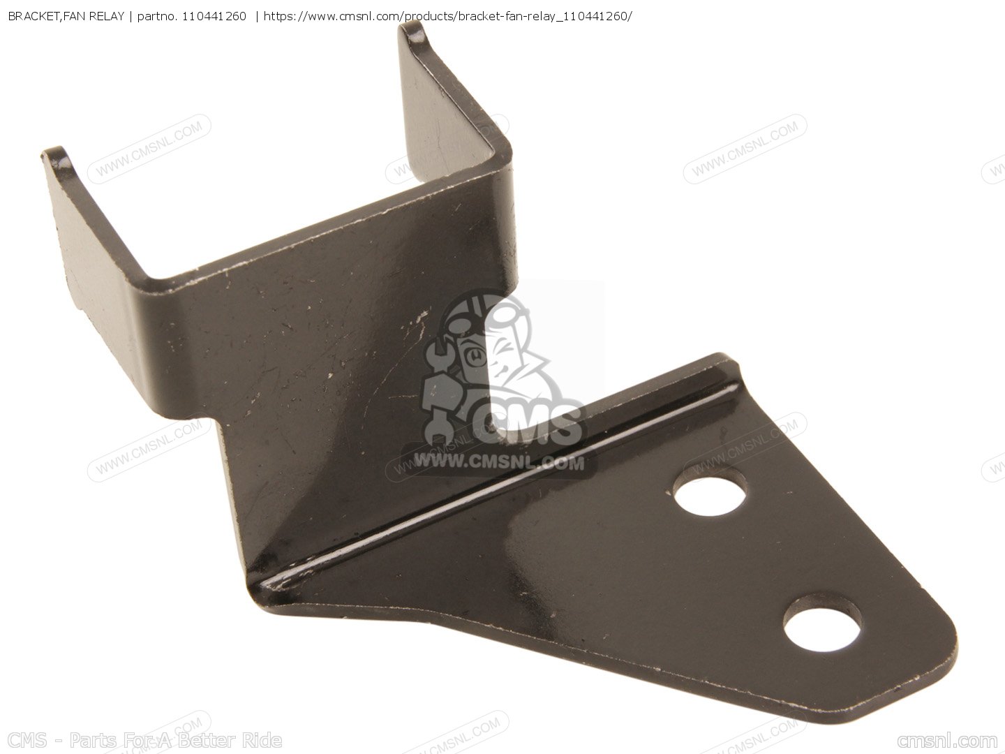 110441260: BRACKET,FAN RELAY Kawasaki - buy the 11044-1260 at CMSNL