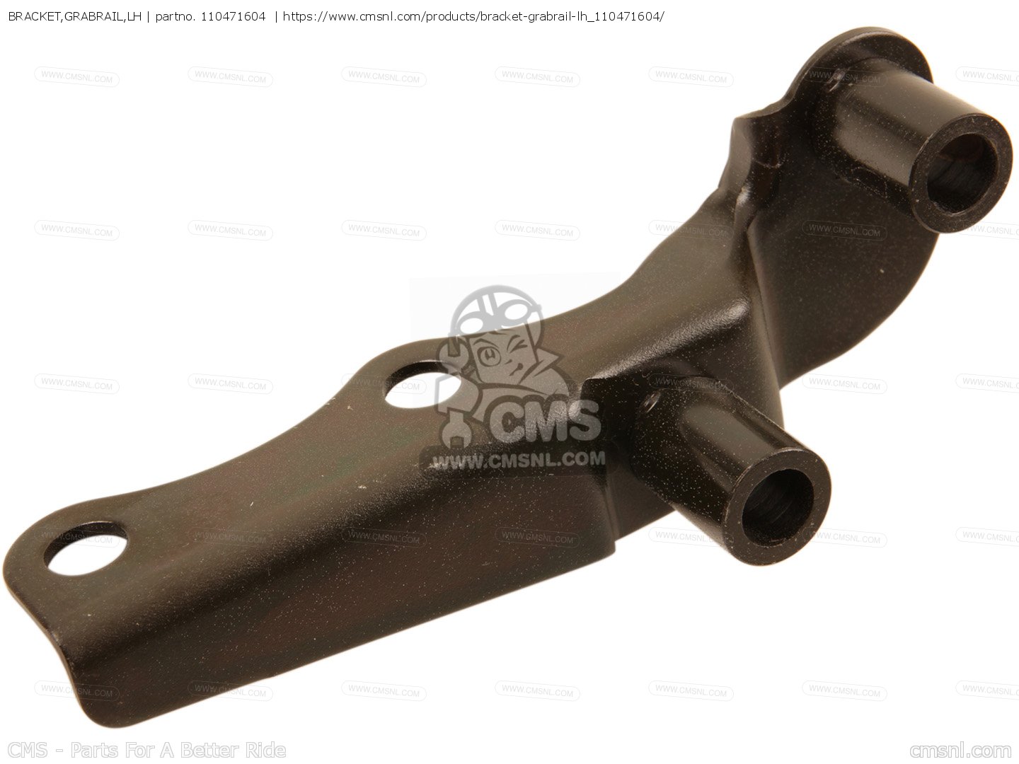 110471604: BRACKET,GRABRAIL,LH Kawasaki - buy the 11047-1604 at CMSNL