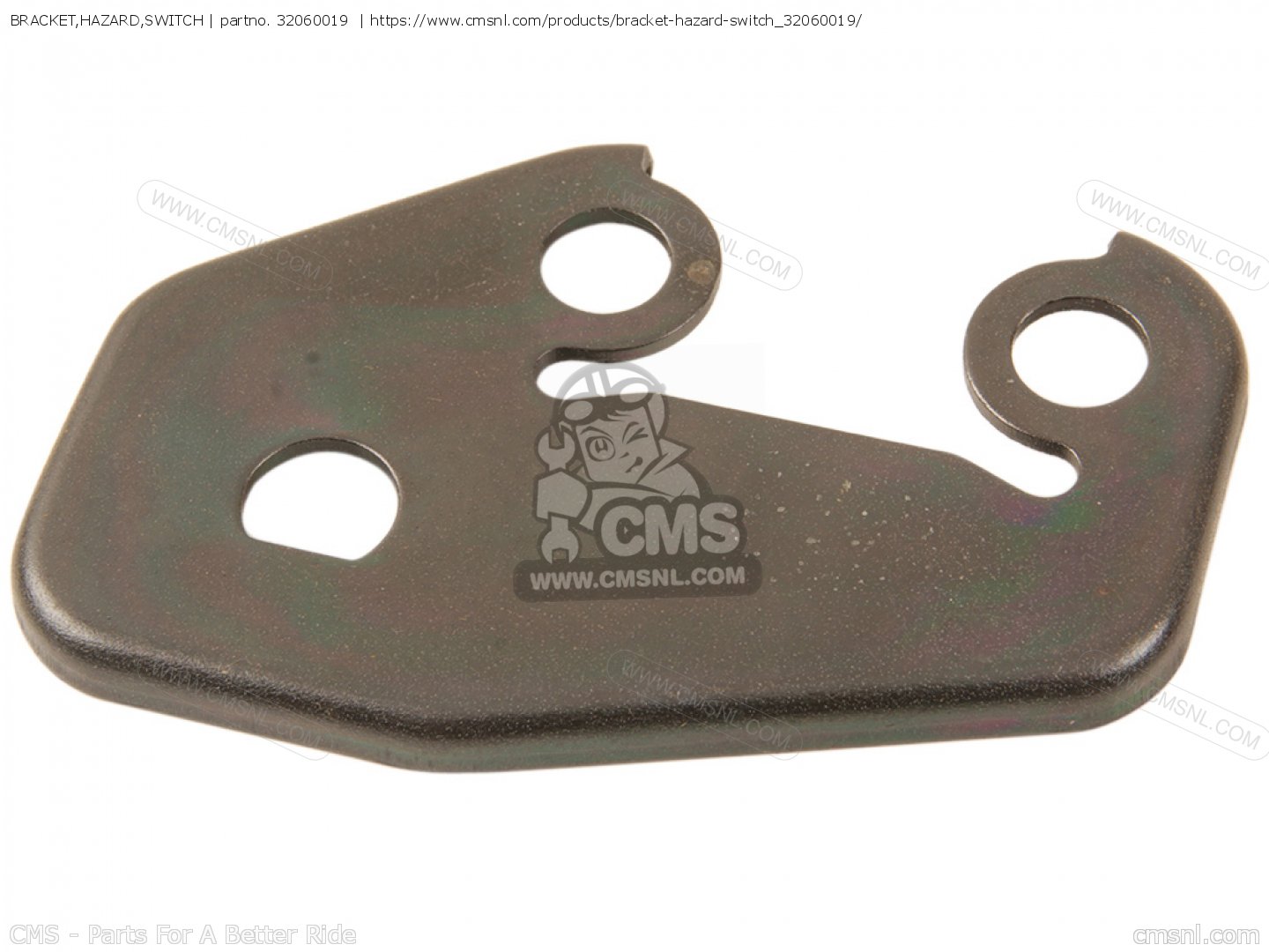 32060019: Bracket,hazard,switch Kawasaki - buy the 32060-019 at CMSNL