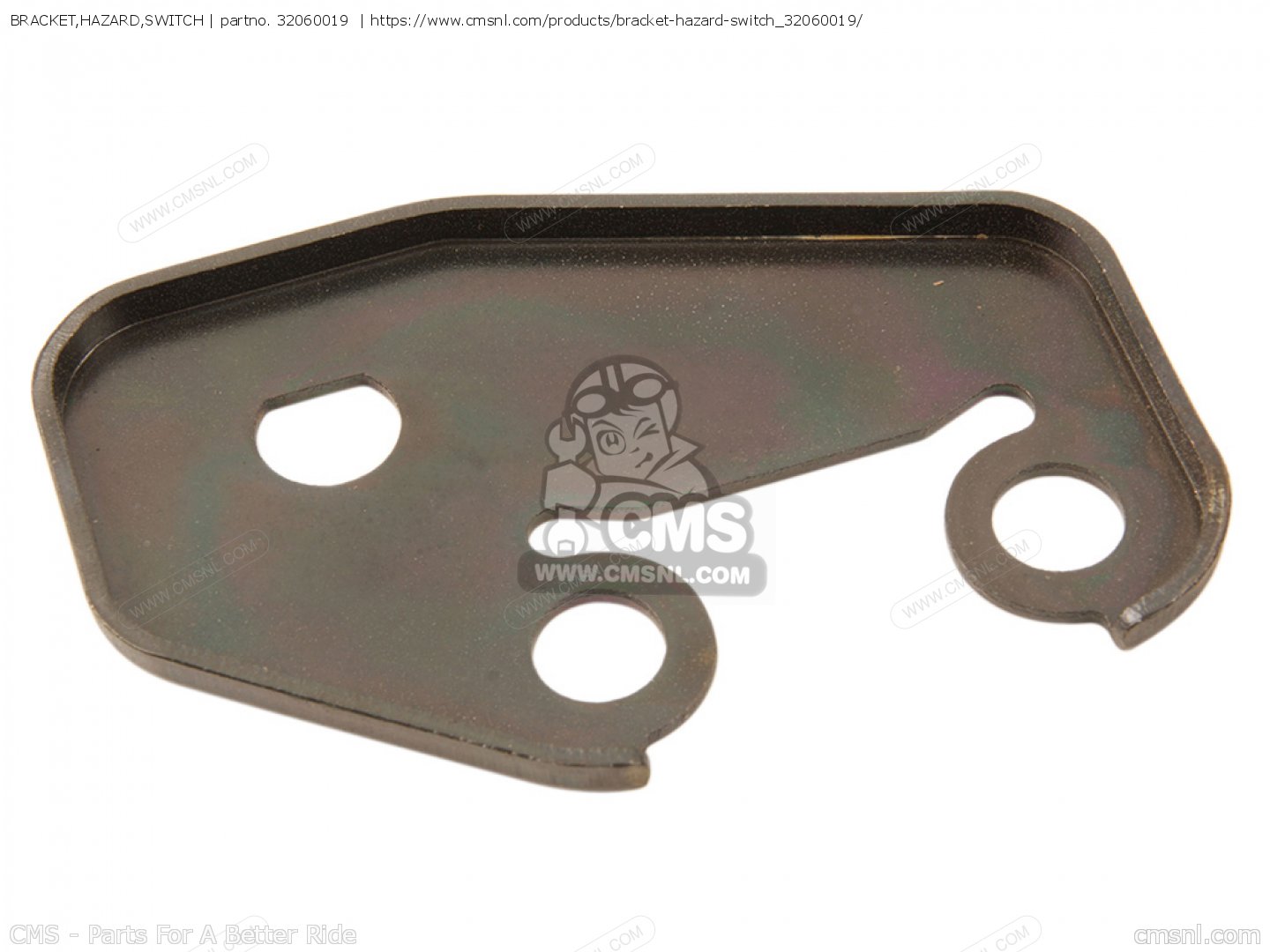 32060019: Bracket,hazard,switch Kawasaki - buy the 32060-019 at CMSNL