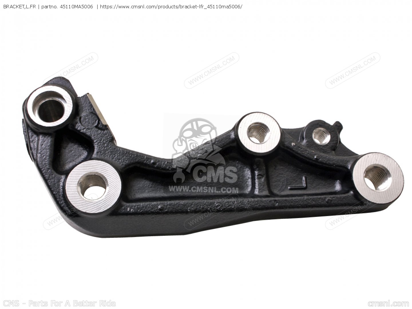 45110MA5006: BRACKET,L.FR Honda - buy the 45110-MA5-006 at CMSNL