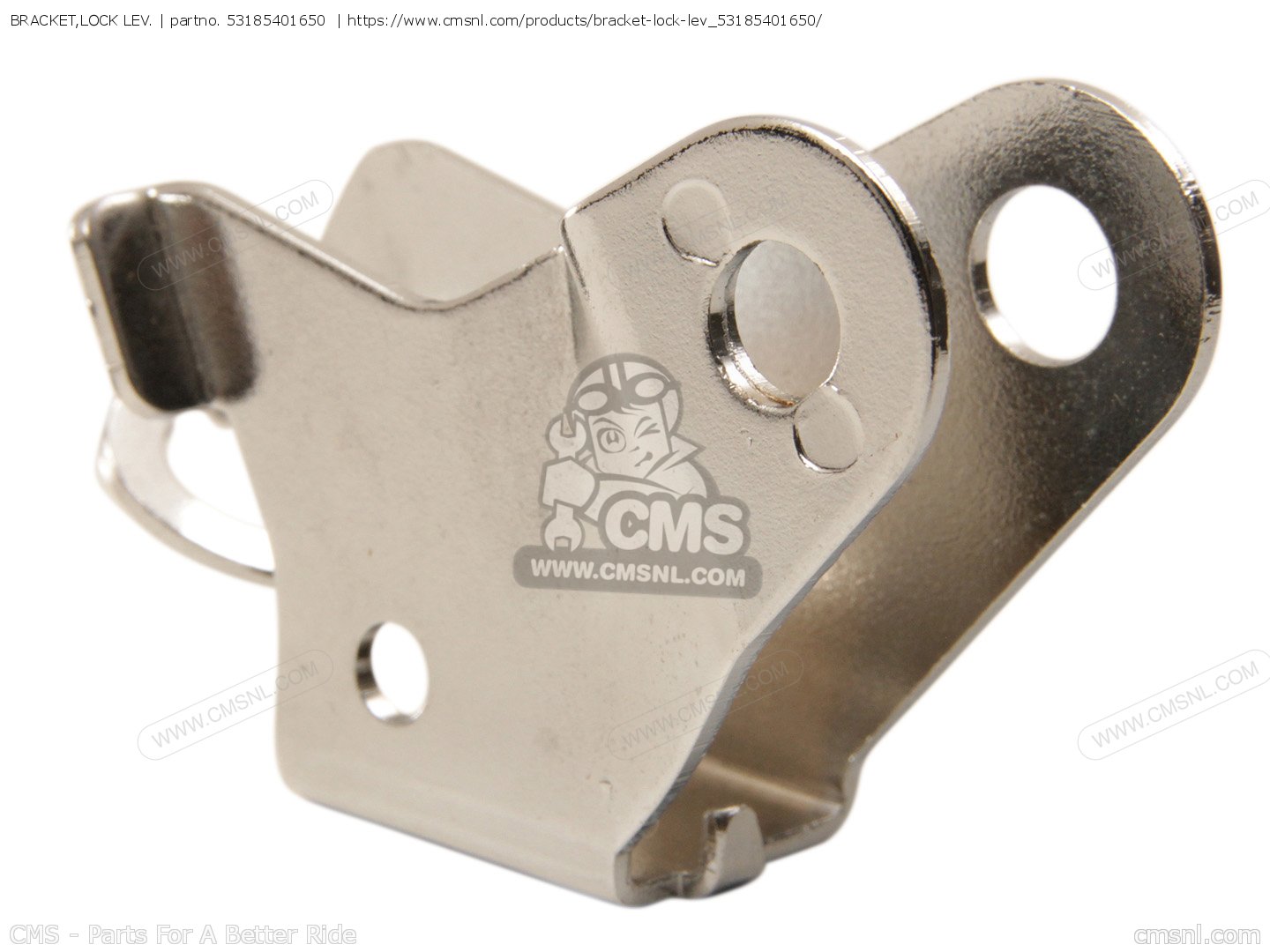 53185401650: Bracket,lock Lev. Honda - buy the 53185-401-650 at CMSNL