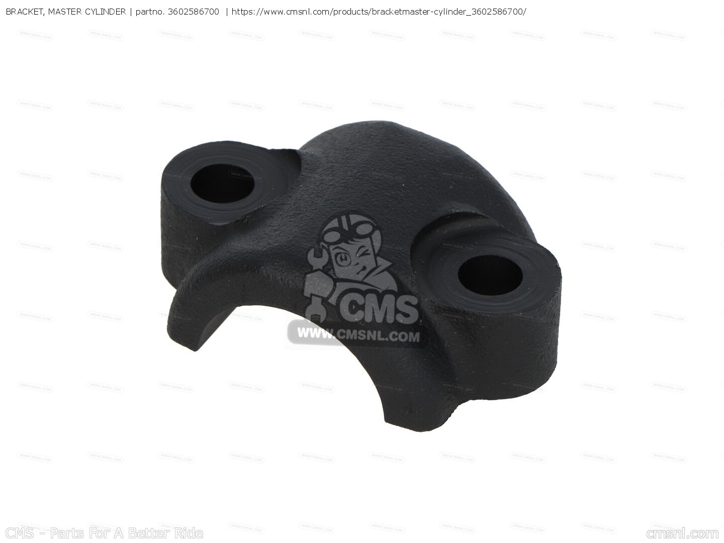 3602586700: Bracket, Master Cylinder Yamaha - buy the 360-25867-00 at CMSNL
