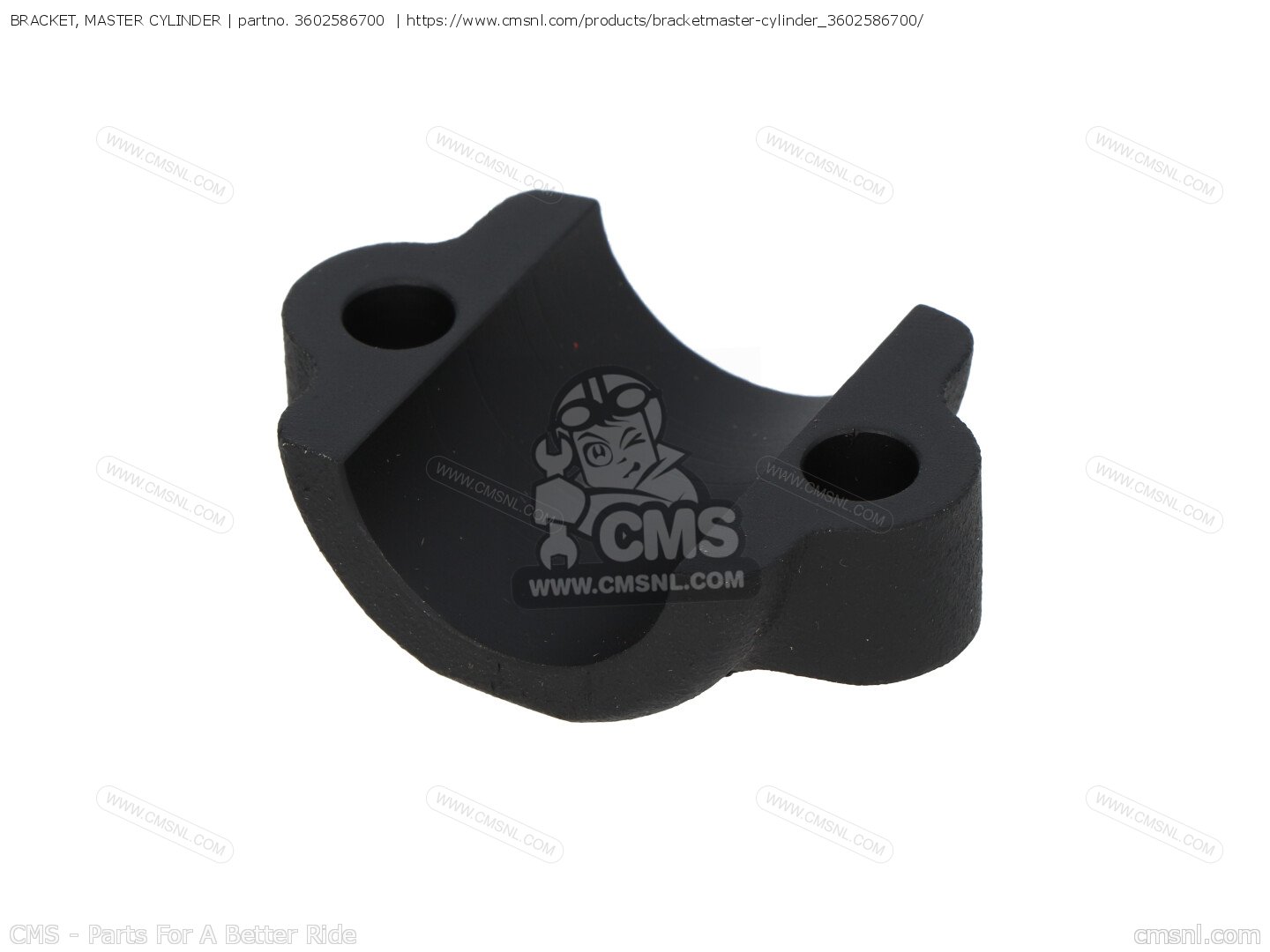 3602586700: Bracket, Master Cylinder Yamaha - buy the 360-25867-00 at CMSNL