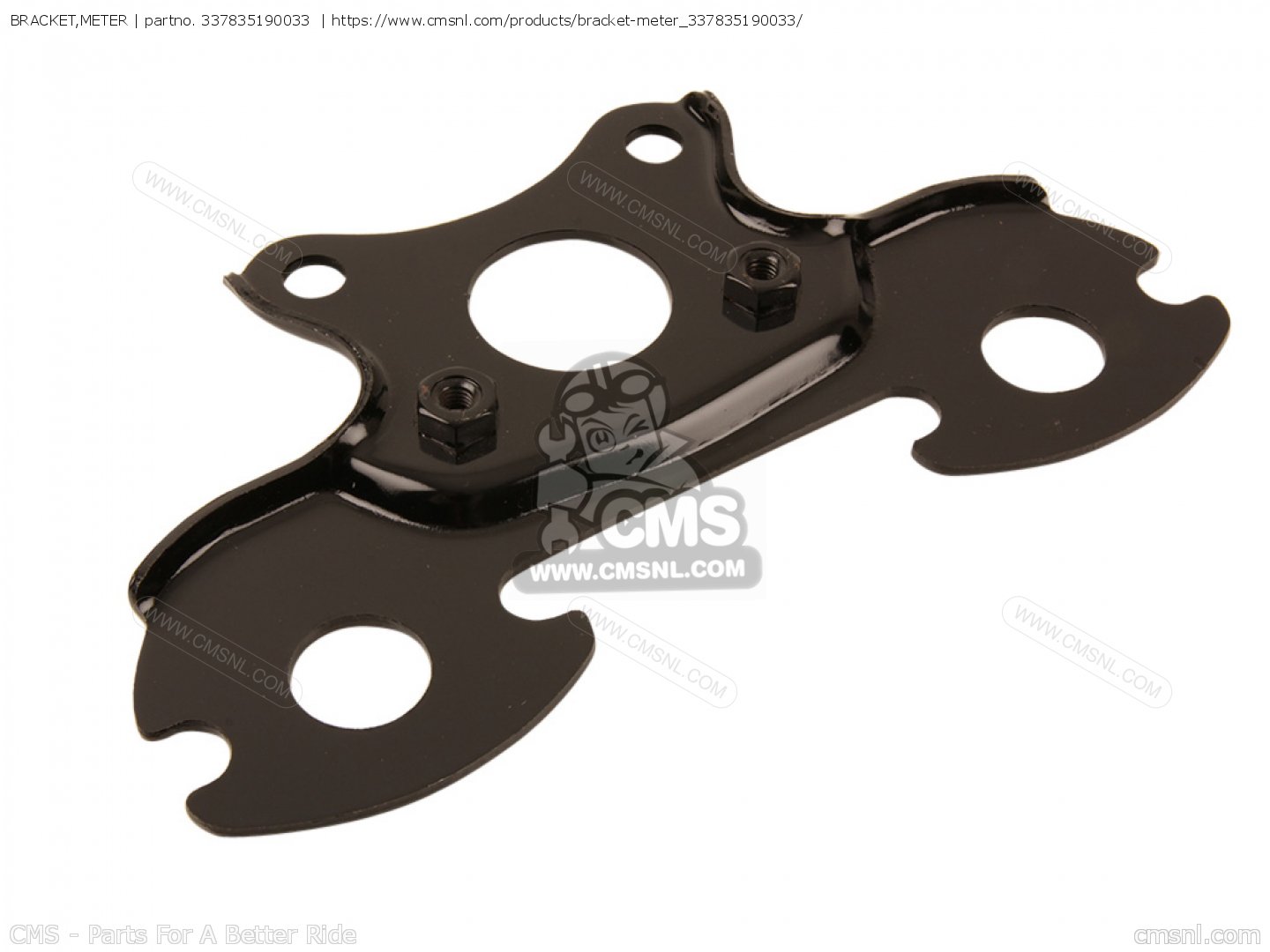 337835190033: BRACKET,METER Yamaha - buy the 337-83519-00-33 at CMSNL