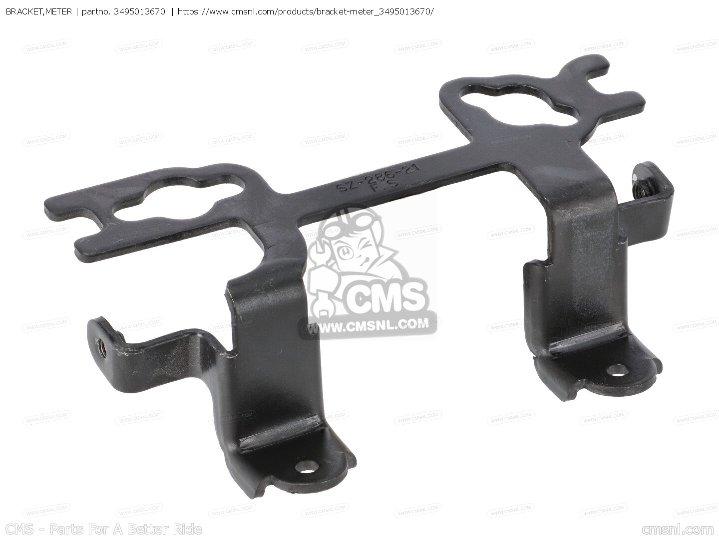 3495013670: BRACKET,METER Suzuki - buy the 34950-13670 at CMSNL