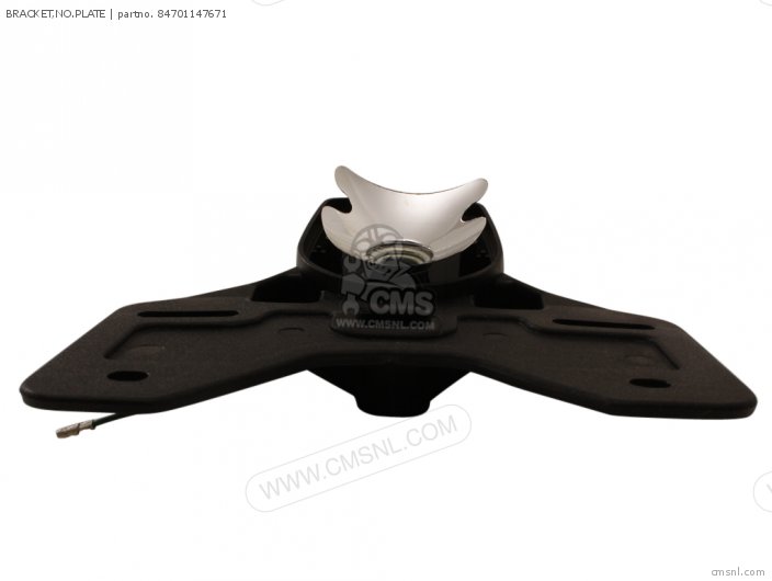 84701147671: BRACKET,NO.PLATE Honda - buy the 84701-147-671 at CMSNL