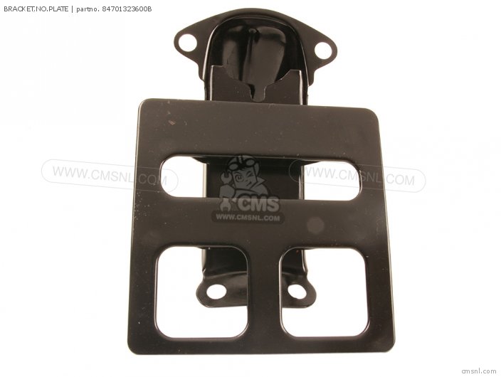 84701323600B: BRACKET,NO.PLATE Honda - buy the 84701-323-600B at CMSNL
