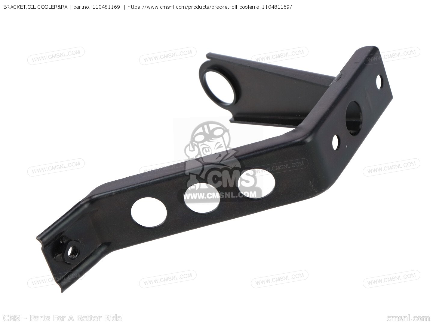 110481169: BRACKET,OIL COOLER&RA Kawasaki - buy the 11048-1169 at CMSNL