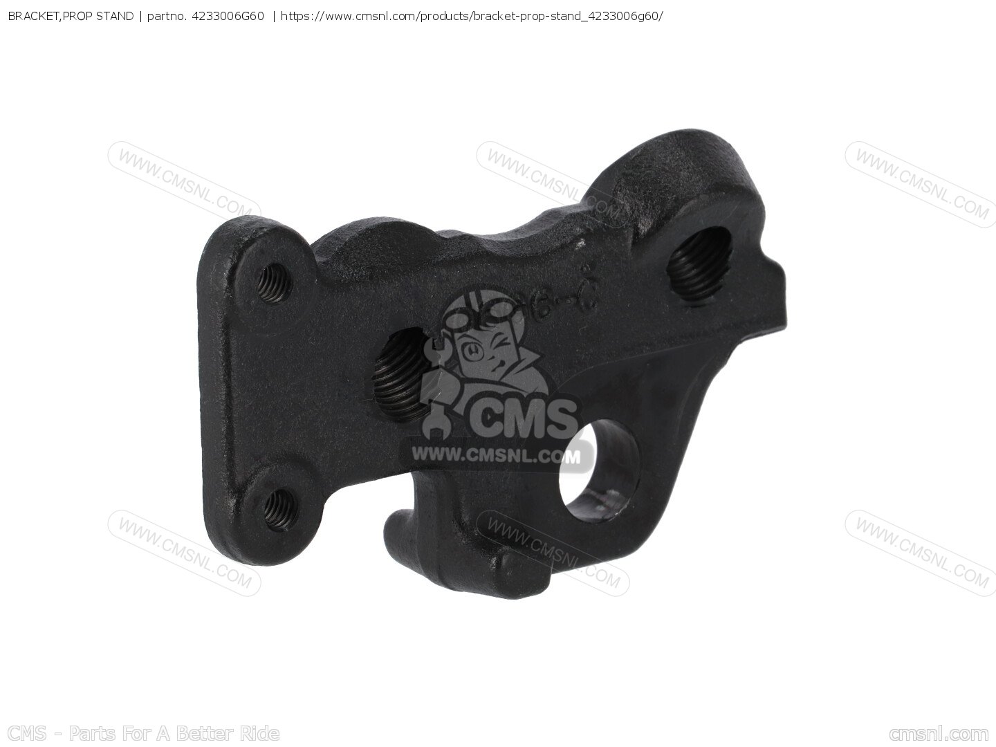 4233006G60: BRACKET,PROP STAND Suzuki - buy the 42330-06G60 at CMSNL