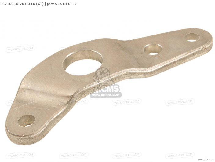 2X42142800: Bracket, Rear Under (r.h) Yamaha - buy the 2X4-21428-00 at ...