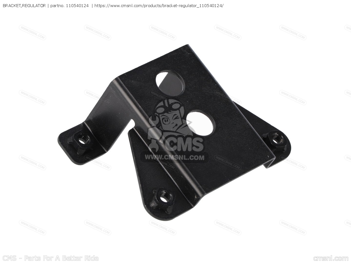 110540124: BRACKET,REGULATOR Kawasaki - buy the 11054-0124 at CMSNL