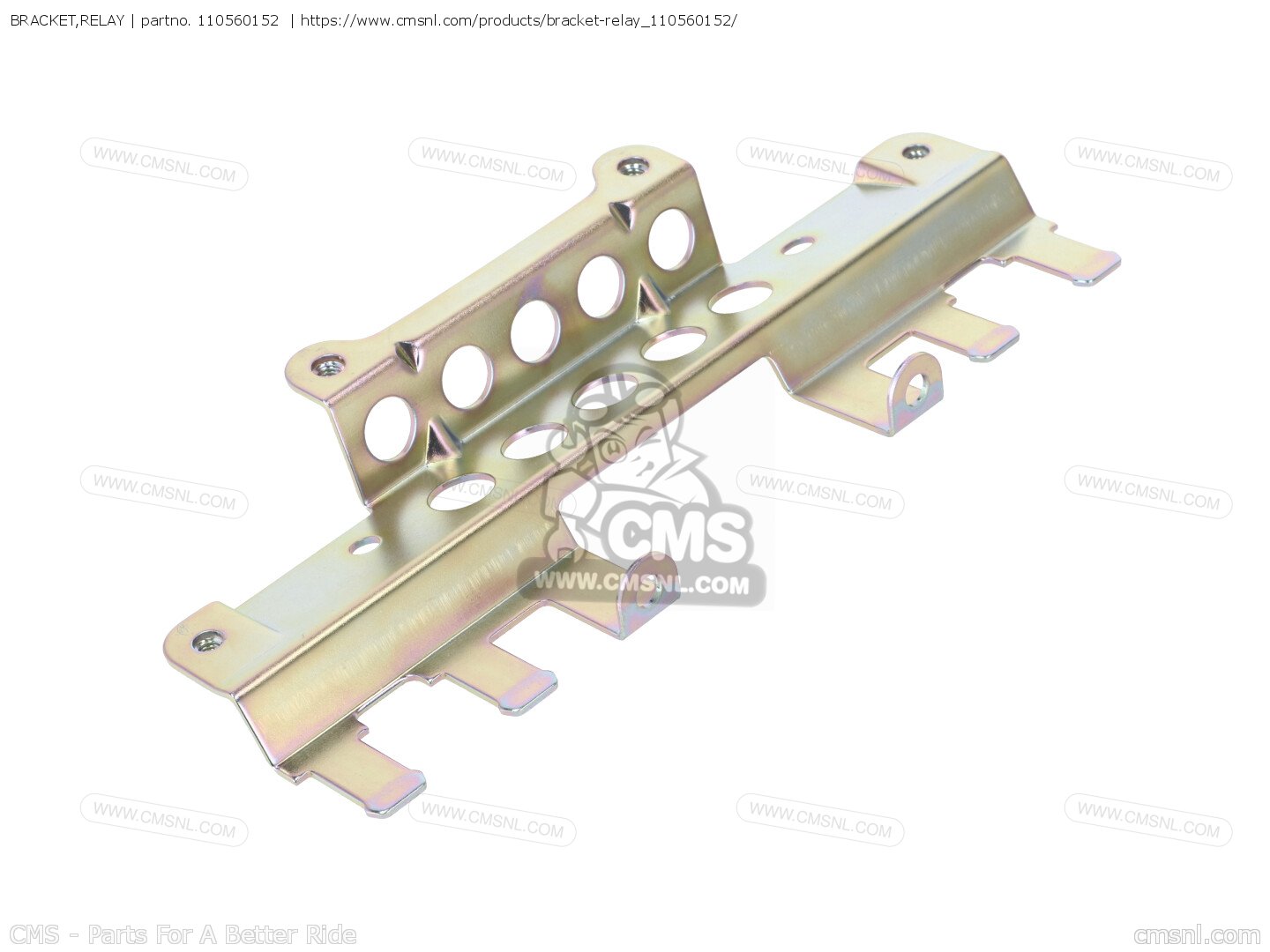 110560152: Bracket,relay Kawasaki - buy the 11056-0152 at CMSNL