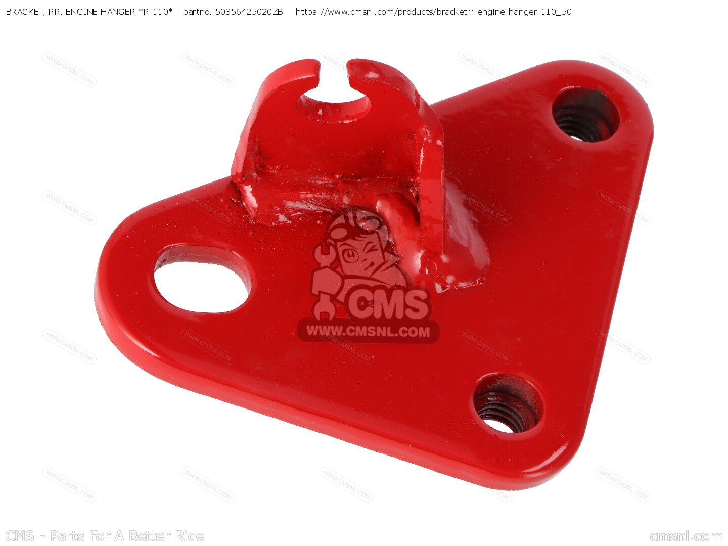50356425020ZB: Bracket, Rr. Engine Hanger *nh-1* Honda - buy the 50356 ...