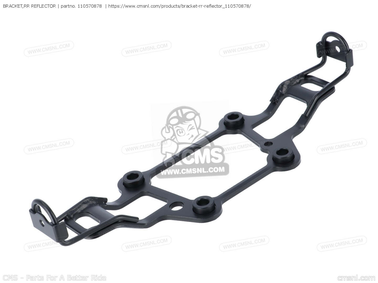 110570878: BRACKET,RR REFLECTOR Kawasaki - buy the 11057-0878 at CMSNL