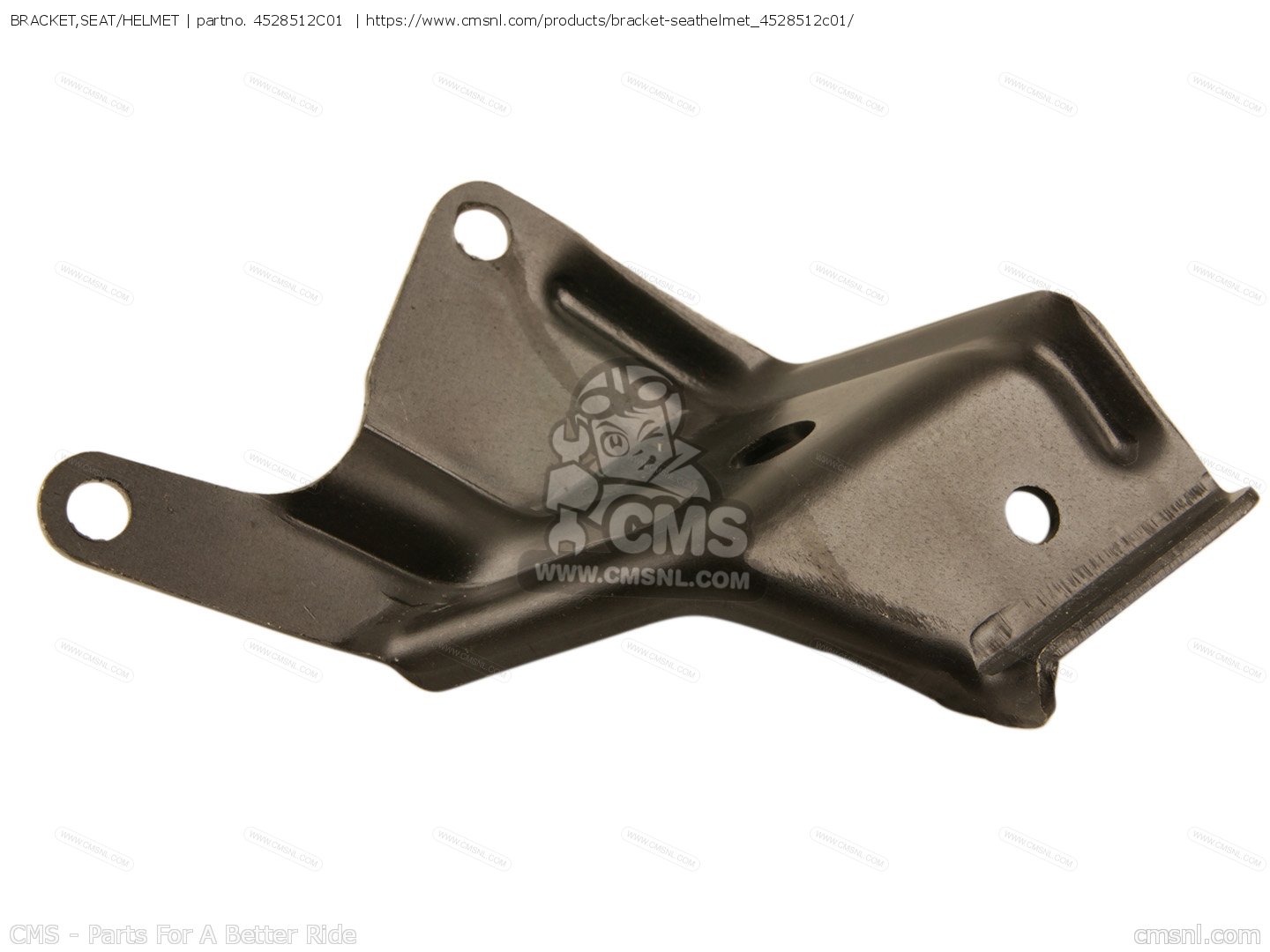4528512C01: Bracket,seat/helmet Suzuki - buy the 45285-12C01 at CMSNL