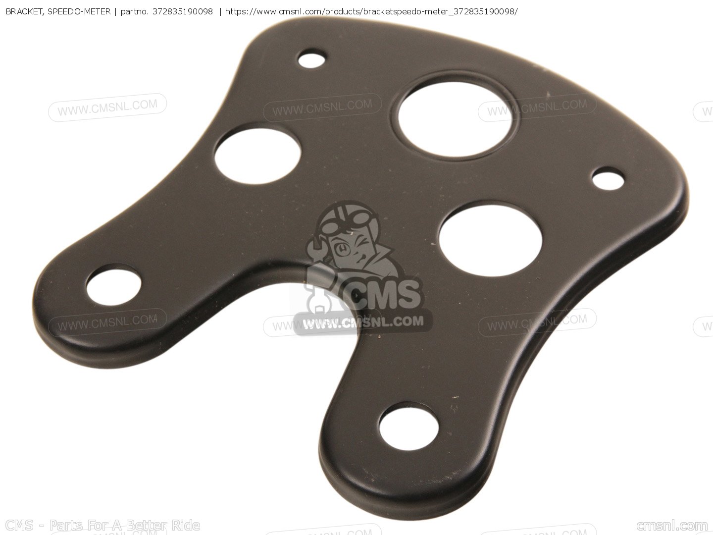 372835190098: Bracket, Speedo-meter Yamaha - buy the 372-83519-00-98 at ...