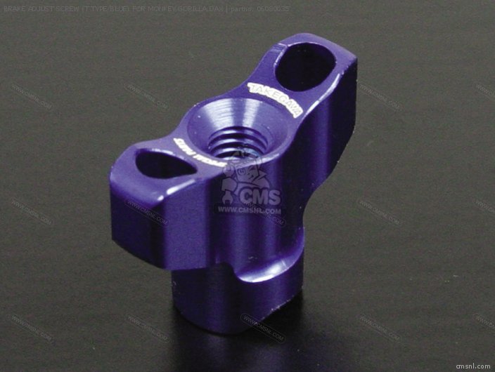 06080035: BRAKE ADJUST SCREW (T TYPE/BLUE) FOR MONKEY,GORILLA,DAX ...