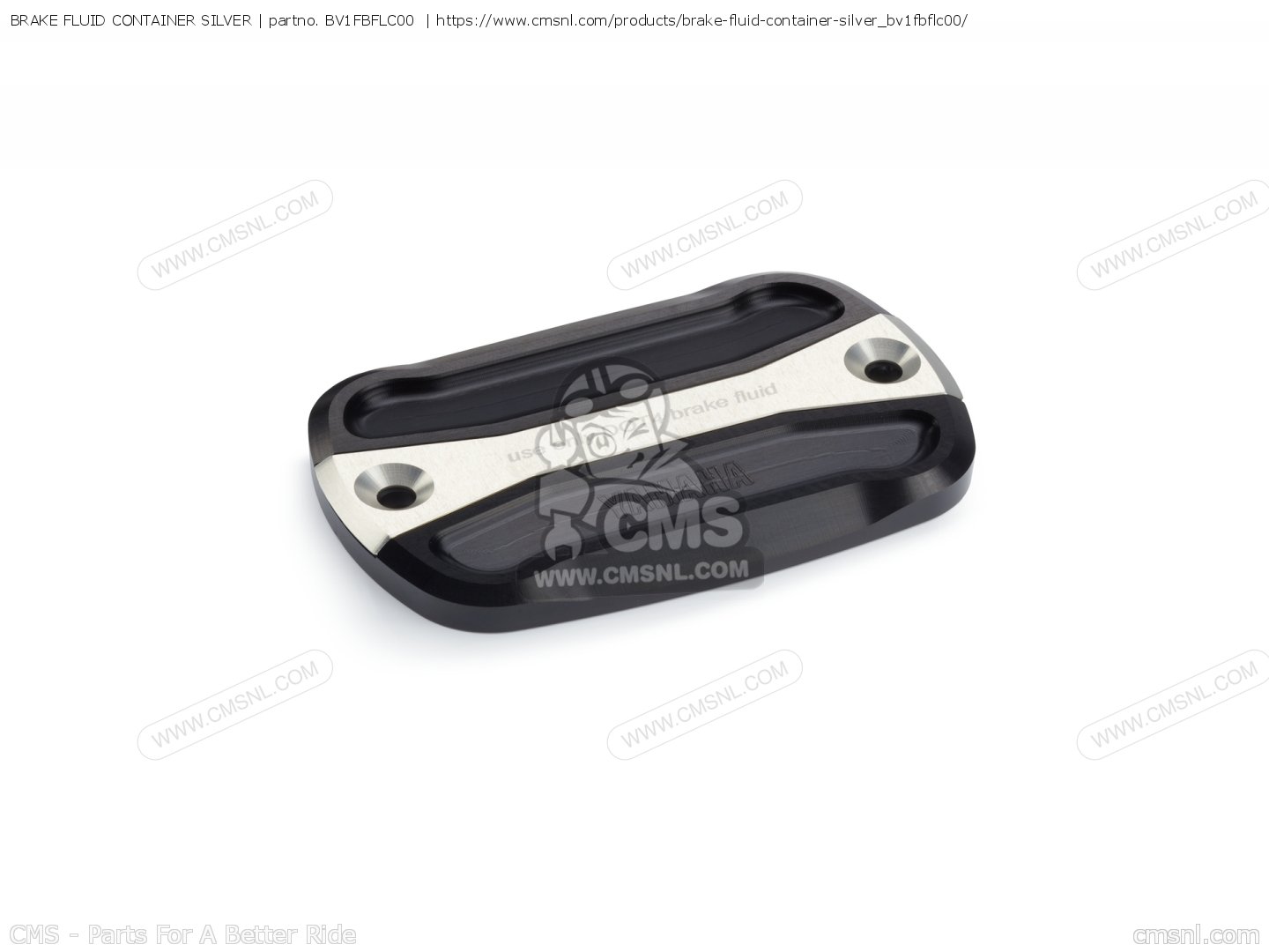 BV1FBFLC00: Brake Fluid Container Silver Yamaha - buy the BV1-FBFLC-00 ...