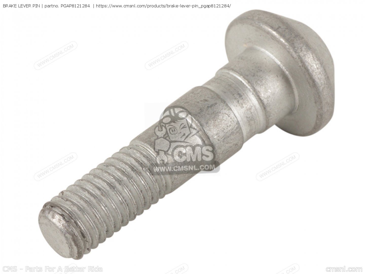 PGAP8121284: BRAKE LEVER PIN Piaggio Group - buy the PGAP8121284 at CMSNL