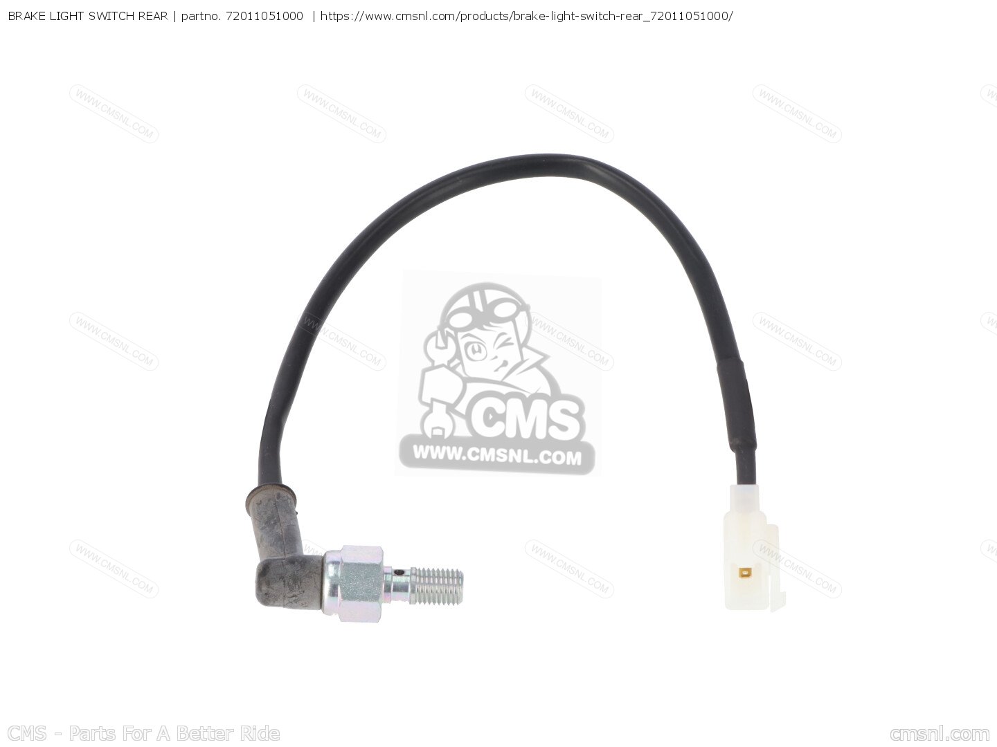 72011051000: BRAKE LIGHT SWITCH REAR KTM - buy the 72011051000 at CMSNL