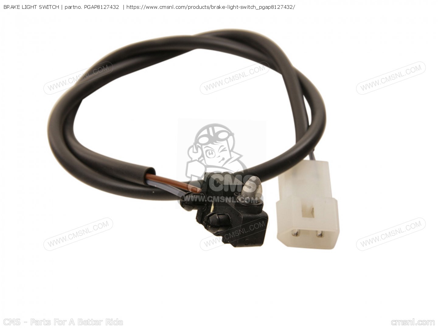 PGAP8127432: Brake Light Switch Piaggio Group - buy the AP8127432 at CMSNL
