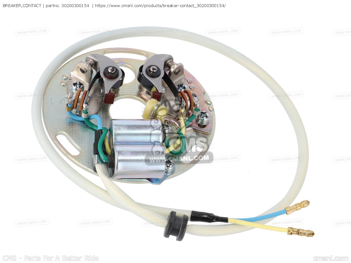 30200300154: BREAKER,CONTACT Honda - buy the 30200-300-154 at CMSNL