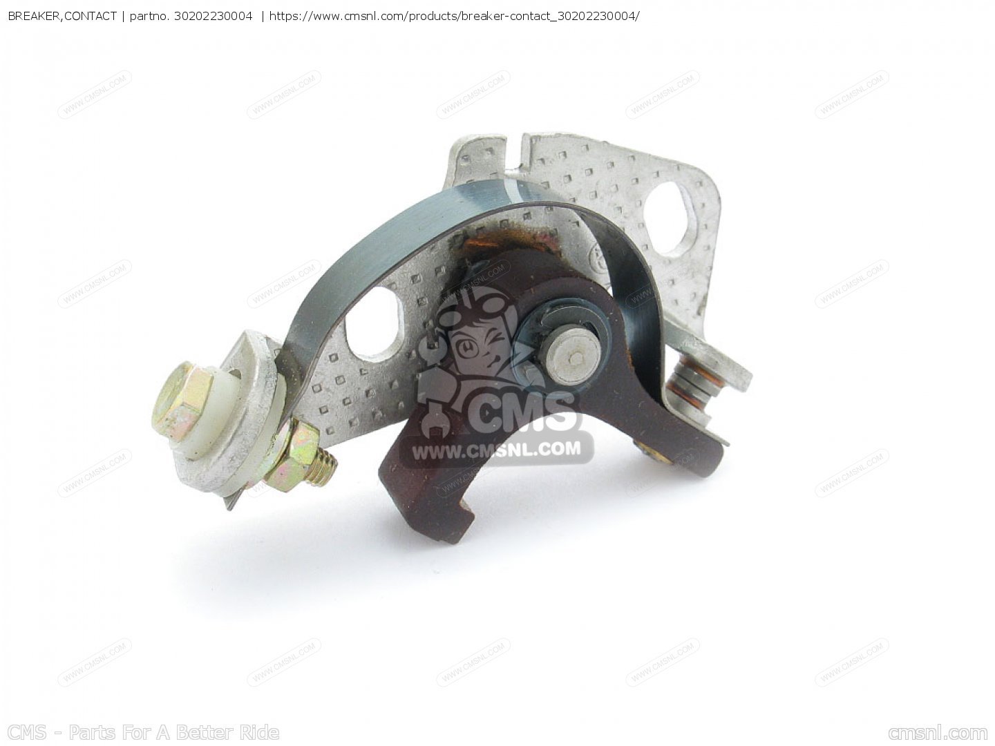 30202230004: BREAKER,CONTACT Honda - buy the 30202-230-004 at CMSNL