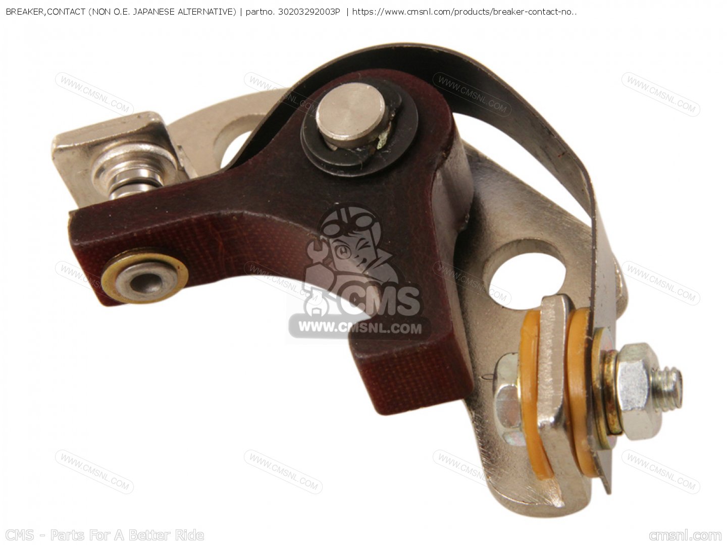 30203292003P: BREAKER,CONTACT Honda - buy the 30203-292-003P at CMSNL