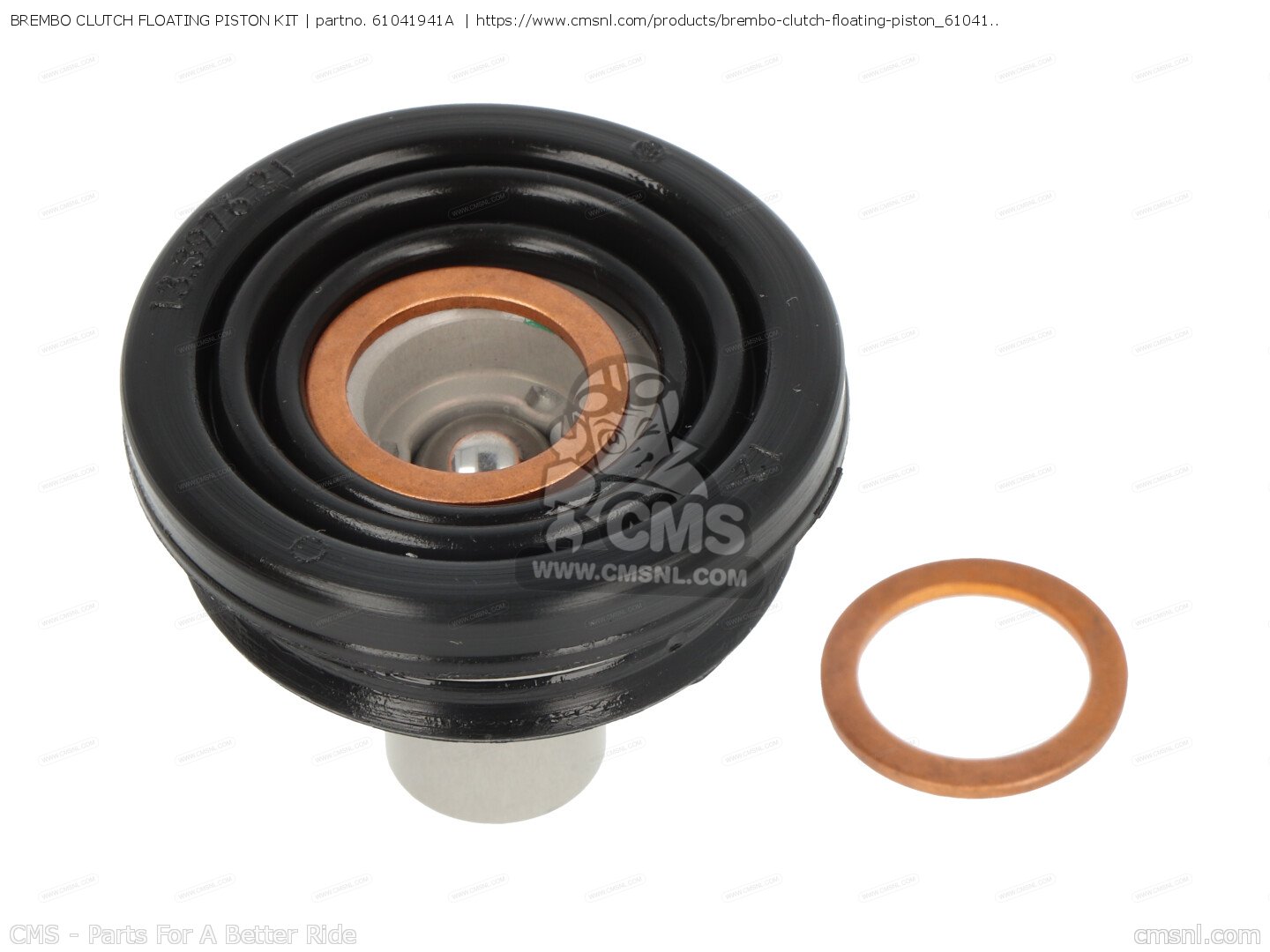 61041941A: Brembo Clutch Floating Piston Kit Ducati - buy the 61041941A ...