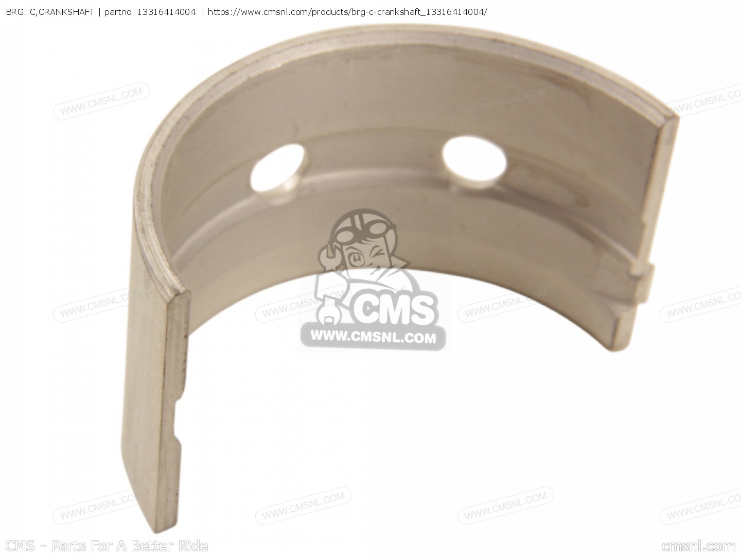 13316414004: BRG. C,CRANKSHAFT Honda - buy the 13316-414-004 at CMSNL