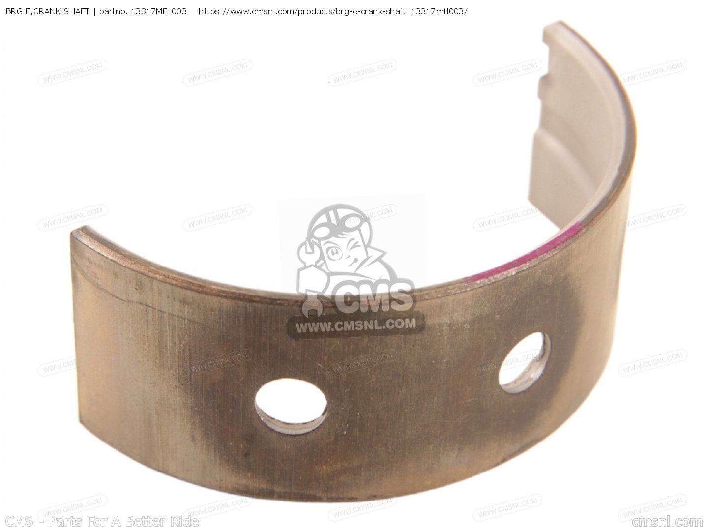 13317MFL003: BRG E,CRANK SHAFT Honda - buy the 13317-MFL-003 at CMSNL