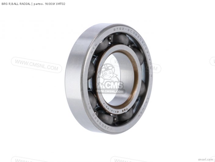 91001K1MT02: BRG R,BALL RADIAL Honda - buy the 91001-K1M-T02 at CMSNL