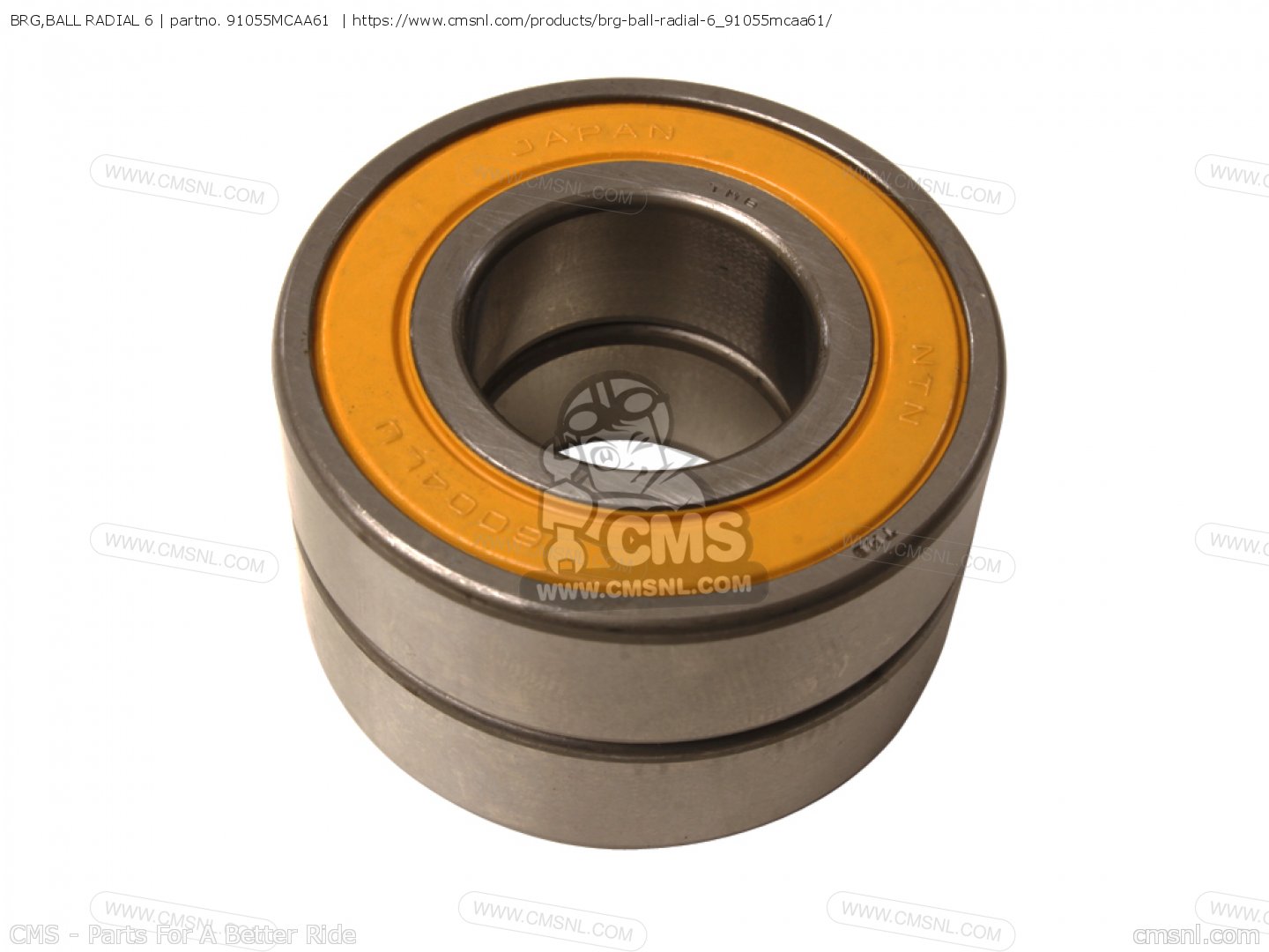 91055MCAA61: BRG,BALL RADIAL 6 Honda - buy the 91055-MCA-A61 at CMSNL