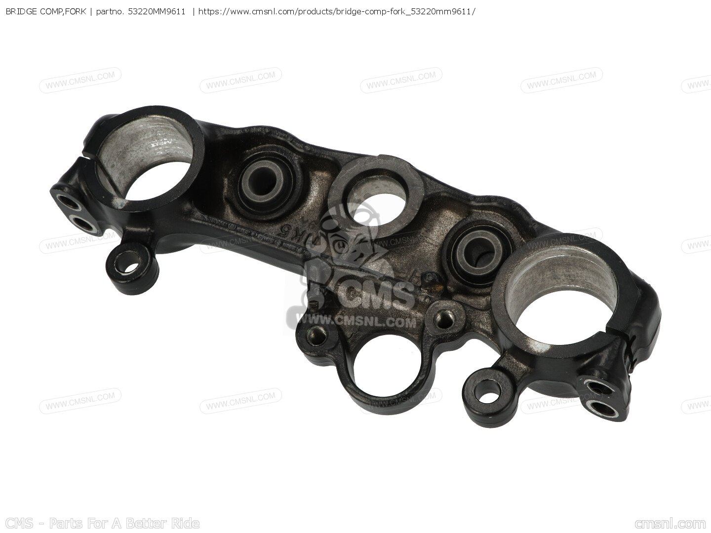 53220MM9611: BRIDGE COMP,FORK Honda - buy the 53220-MM9-611 at CMSNL