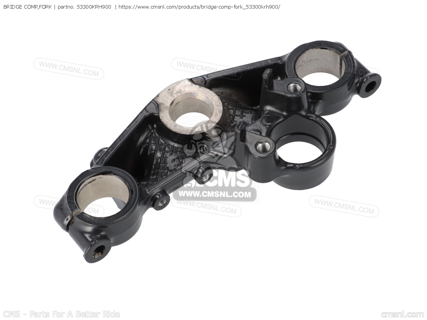 53300KRH900: BRIDGE COMP,FORK Honda - buy the 53300-KRH-900 at CMSNL