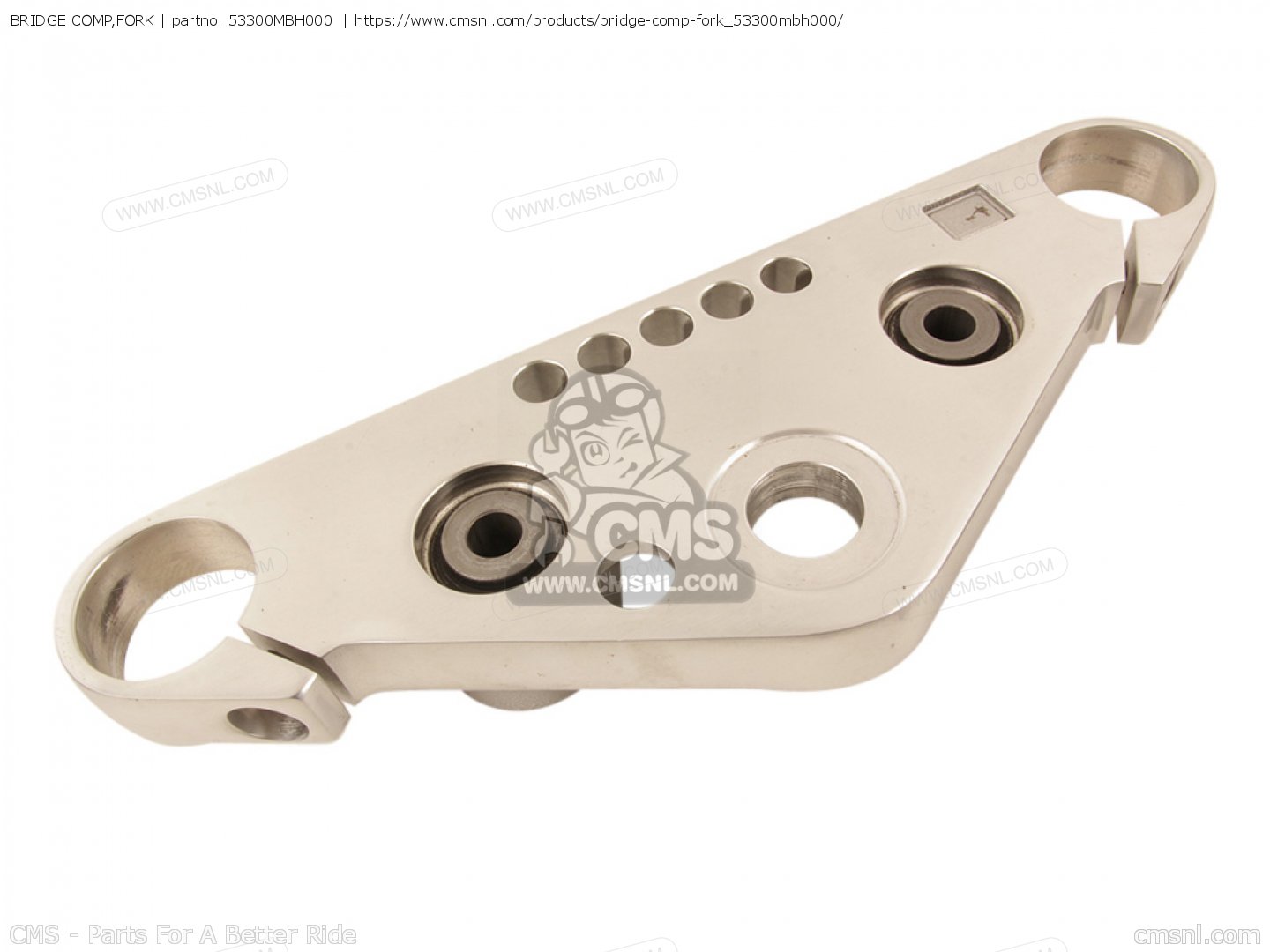 53300MBH000: Bridge Comp,fork Honda - buy the 53300-MBH-000 at CMSNL