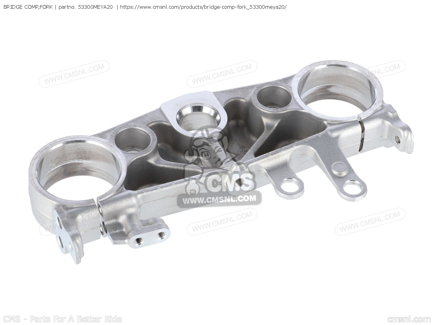 53300MEYA20: BRIDGE COMP,FORK Honda - buy the 53300-MEY-A20 at CMSNL
