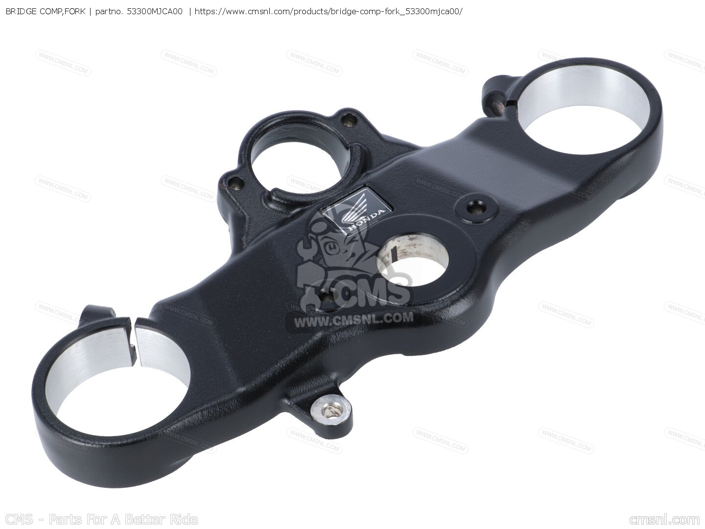 53300MJCA00: BRIDGE COMP,FORK Honda - buy the 53300-MJC-A00 at CMSNL