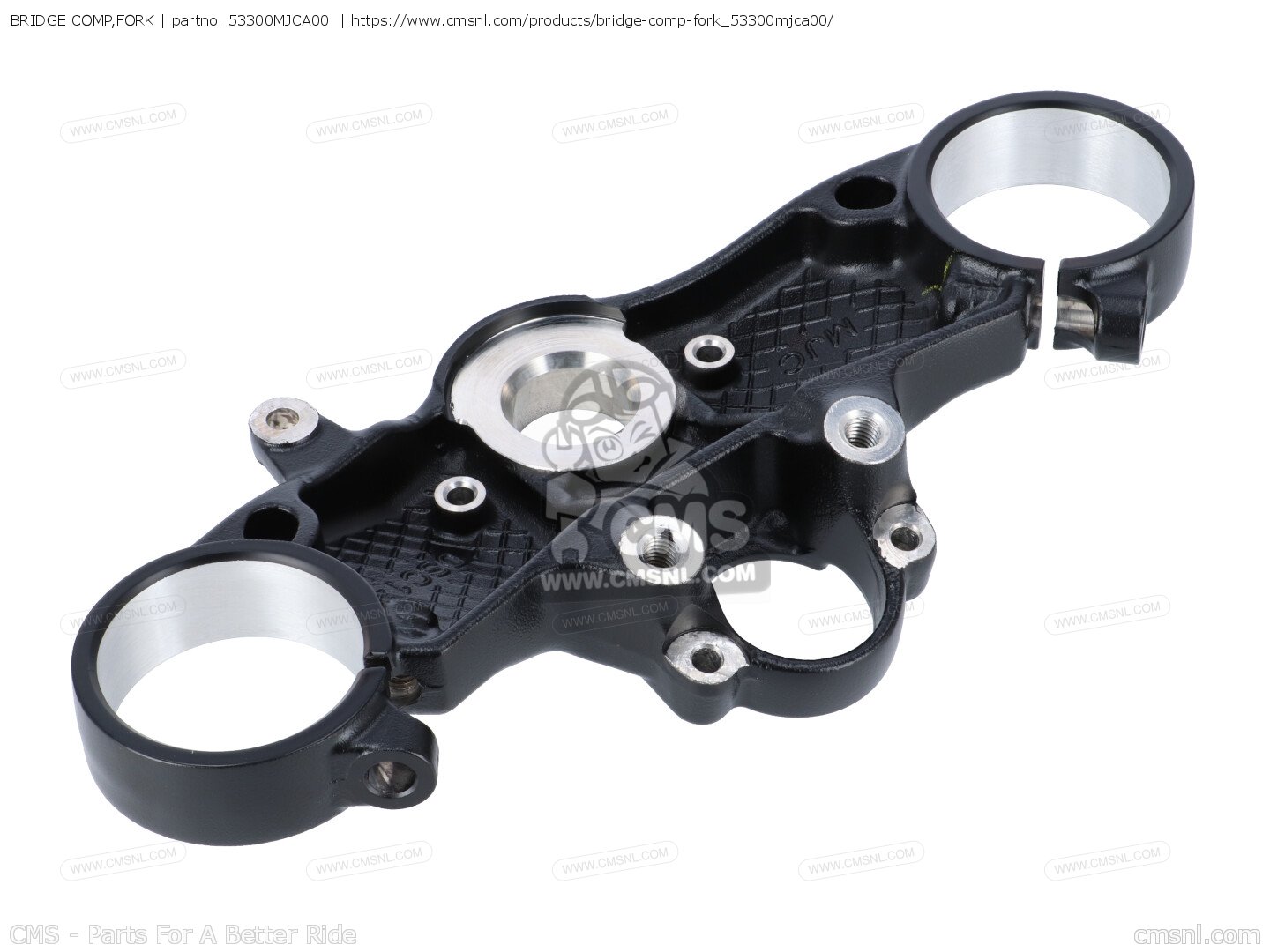 53300MJCA00: BRIDGE COMP,FORK Honda - buy the 53300-MJC-A00 at CMSNL