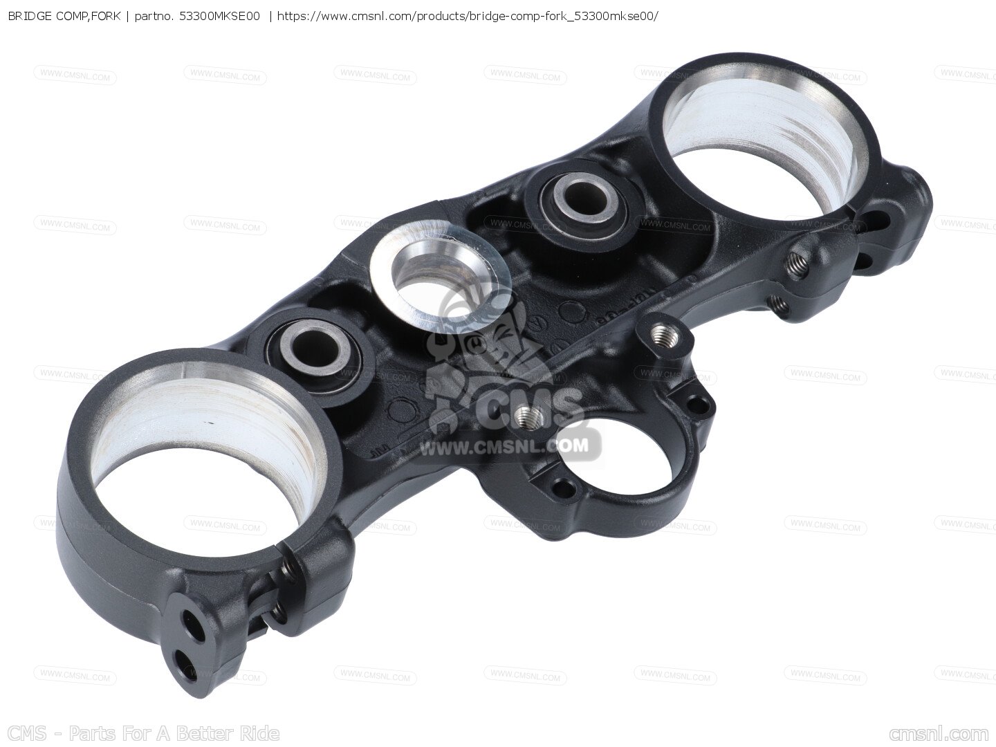 53300MKSE00: Bridge Comp,fork Honda - buy the 53300-MKS-E00 at CMSNL
