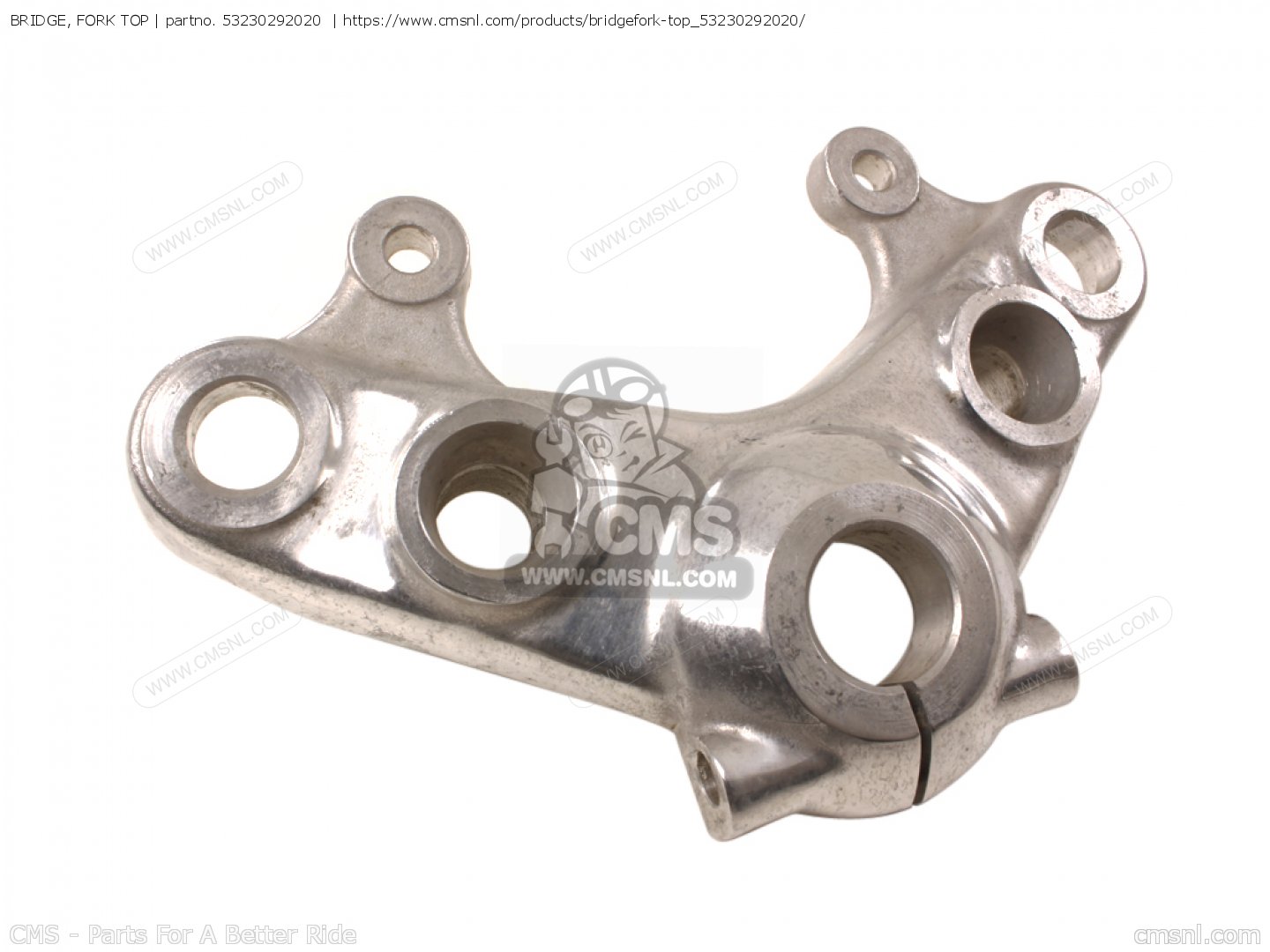 BRIDGE, FORK TOP for Honda - order at CMSNL