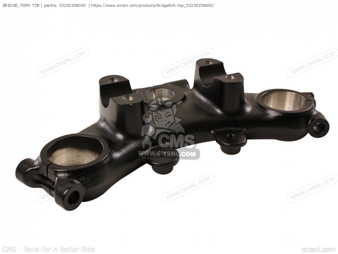 53230358000: BRIDGE, FORK TOP Honda - buy the 53230-358-000 at CMSNL