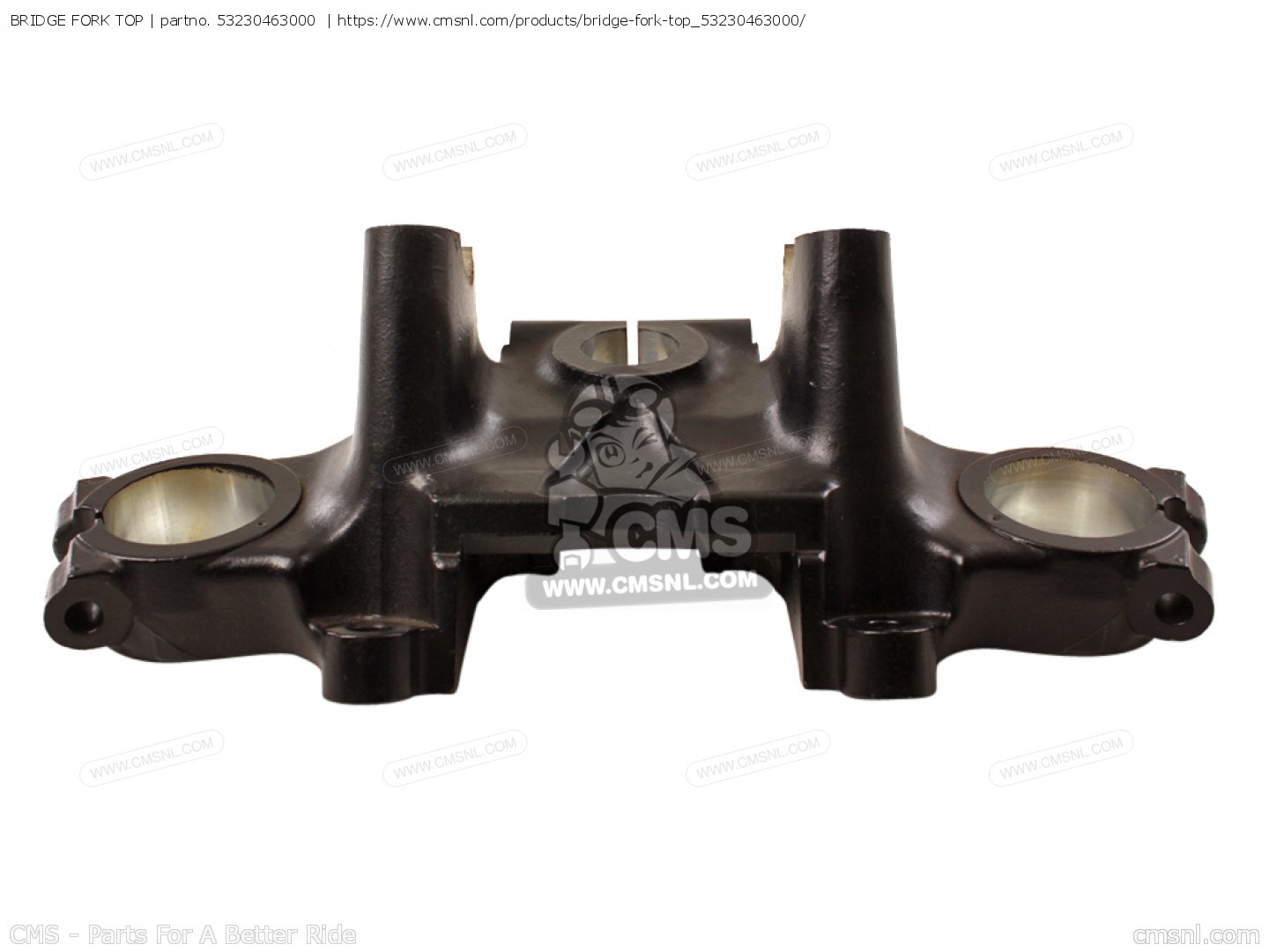 BRIDGE FORK TOP for GL1100 1981 (B) CANADA - order at CMSNL