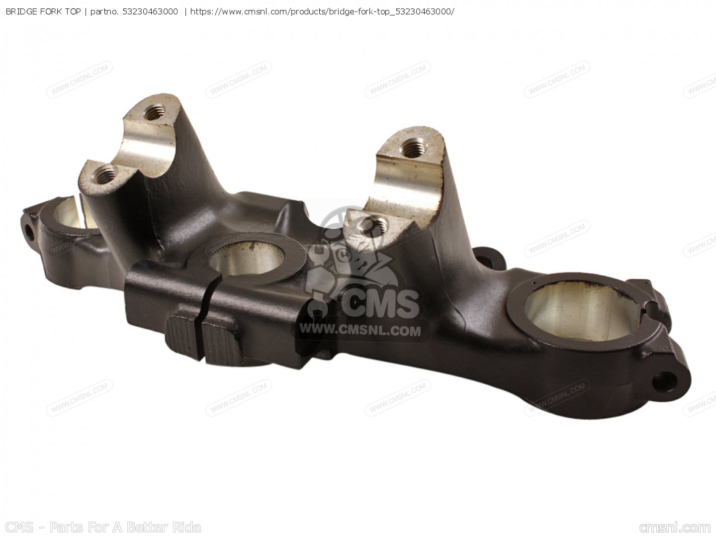 BRIDGE FORK TOP for GL1100 1981 (B) CANADA - order at CMSNL