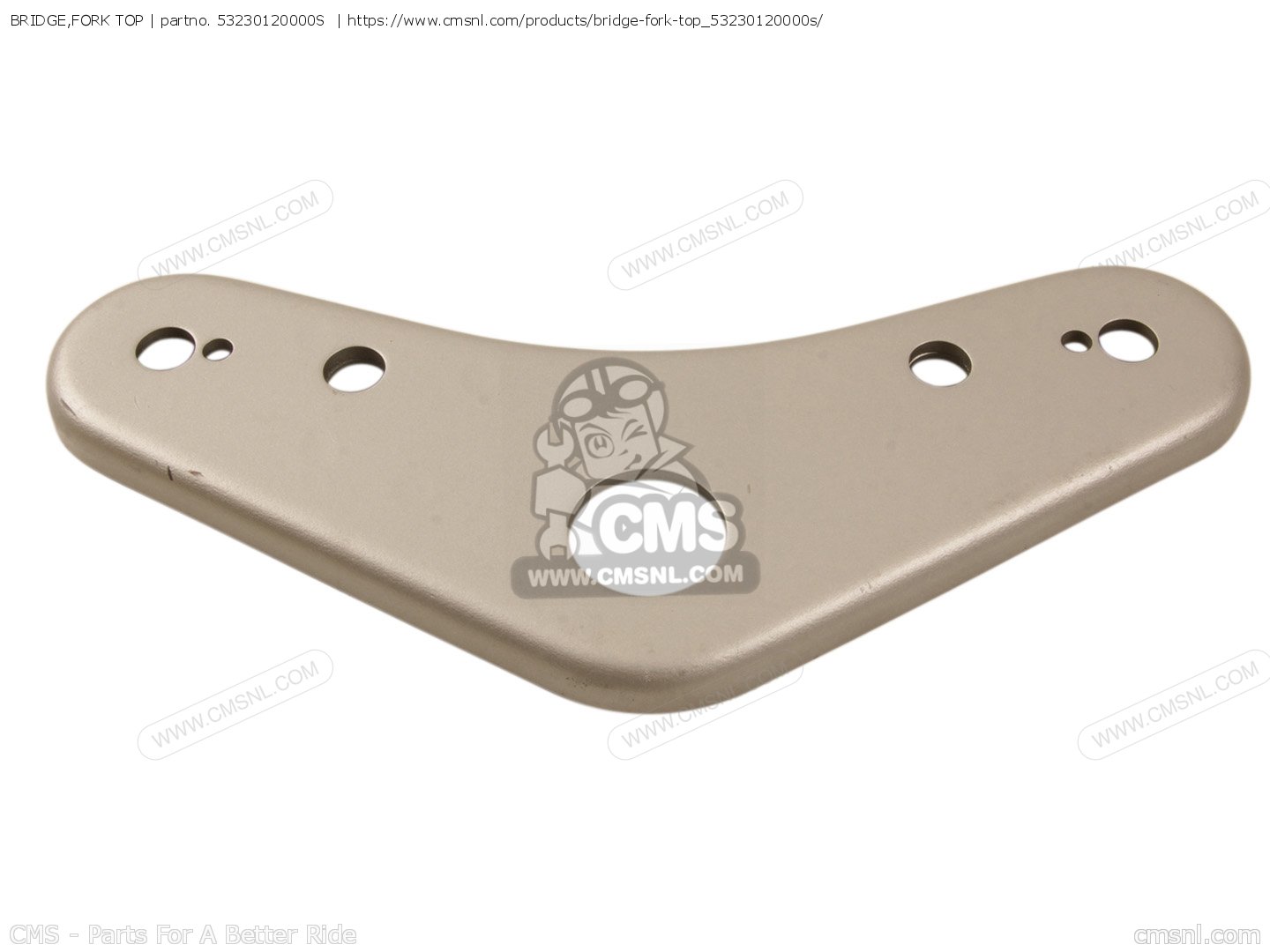 BRIDGE,FORK TOP for Z50A MINI TRAIL K6 1975 USA - order at CMSNL