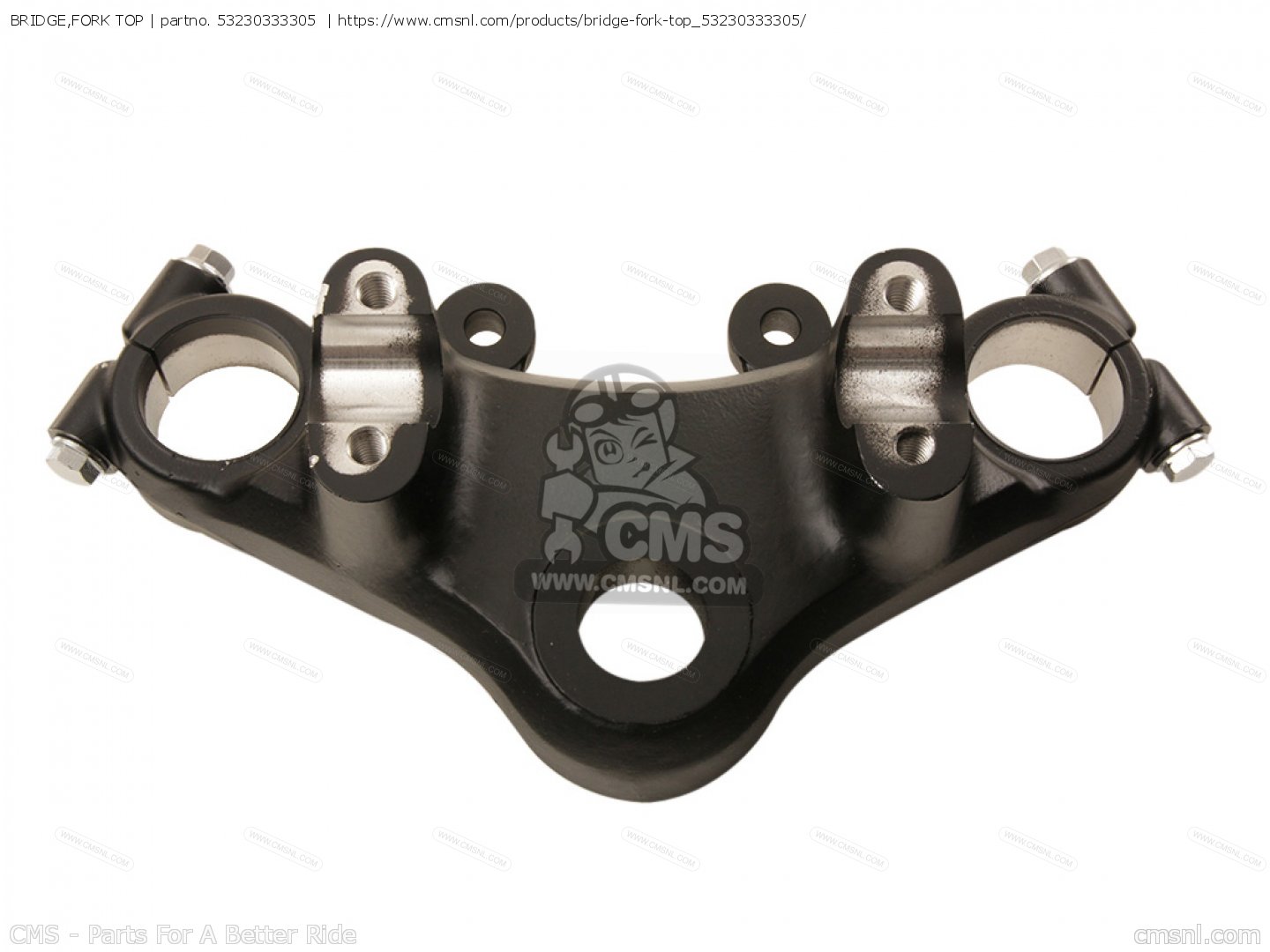 BRIDGE,FORK TOP for Honda - order at CMSNL